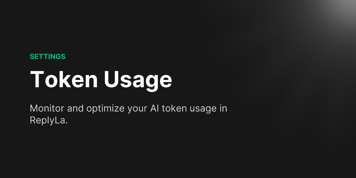 Docs - Token Usage