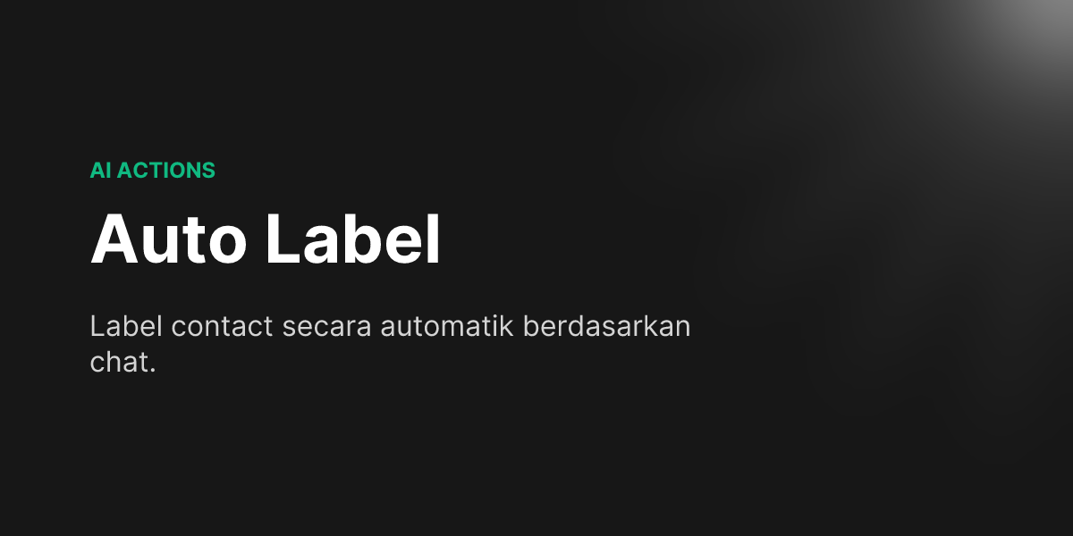 Docs - Auto Label